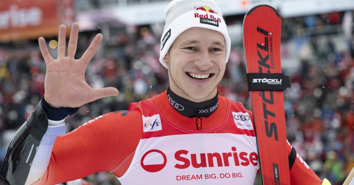 Ski: Marco Odermatt gewinnt zum fünften Mal hintereinander in Adelboden