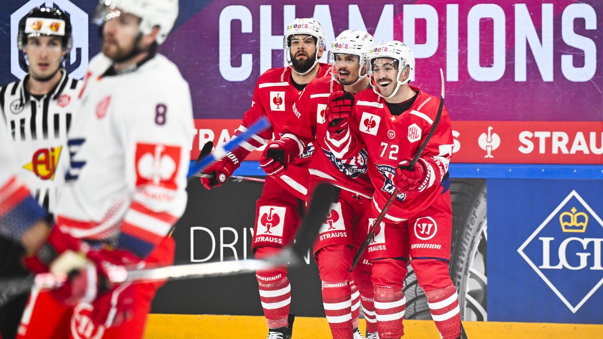 Eishockey CHL: SCRJ Lakers stehen im Viertelfinal – Biel scheitert