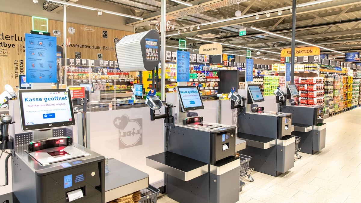 Lidl führt schweizweit Self-Checkout-Kassen ein