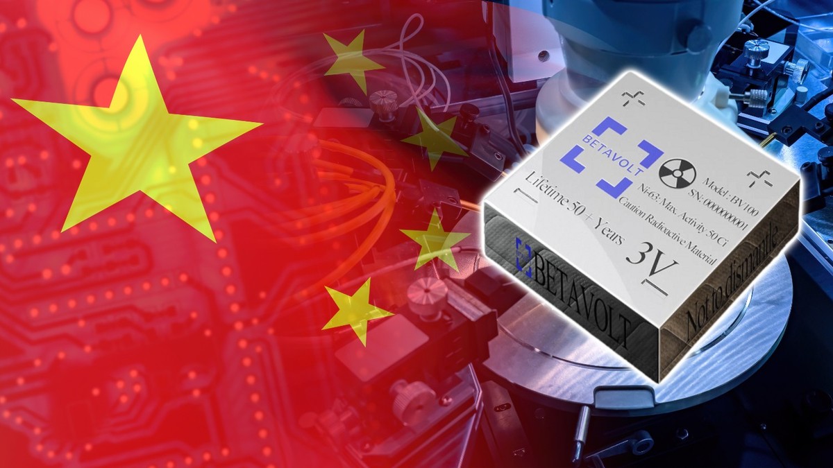 BV100 von Betavolt: Diese chinesische Batterie soll 50 Jahre halten