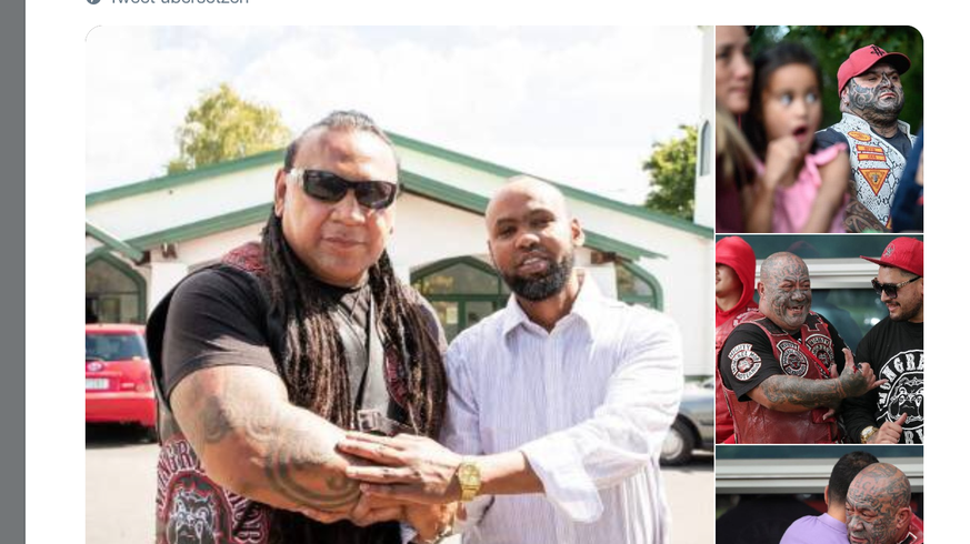 Mongrel Mob: Rocker schützen Neuseelands Muslime bei Freitagsgebet