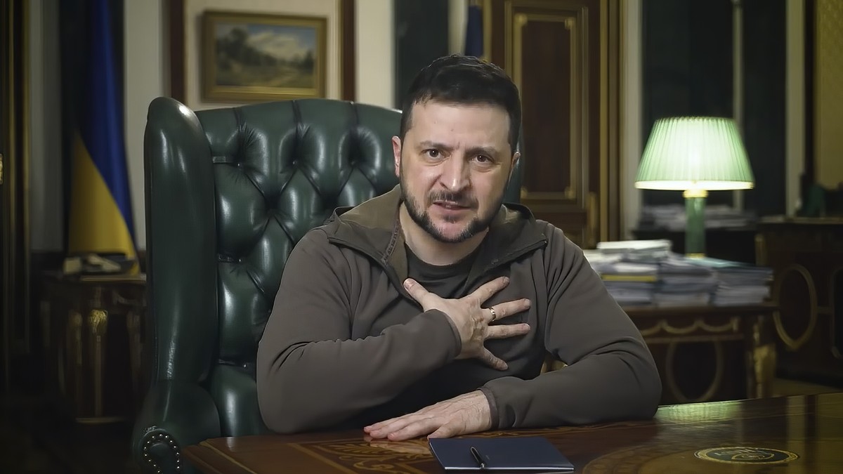 Präsident Selenski spricht über Heldentum, seine Familie und die Opfer