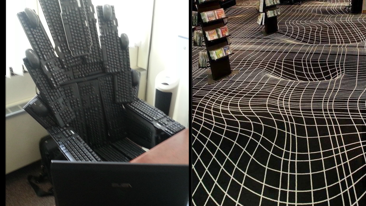 18 crappy Office Designs, die dich das Homeoffice wieder schätzen lassen