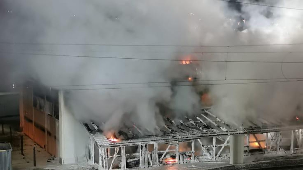 Feuer beschädigt in Schaffhausen alte Dampflokomotiven