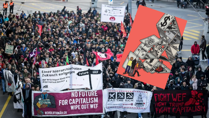 Linksradikale planen Anti-WEF-Demonstration in Bern