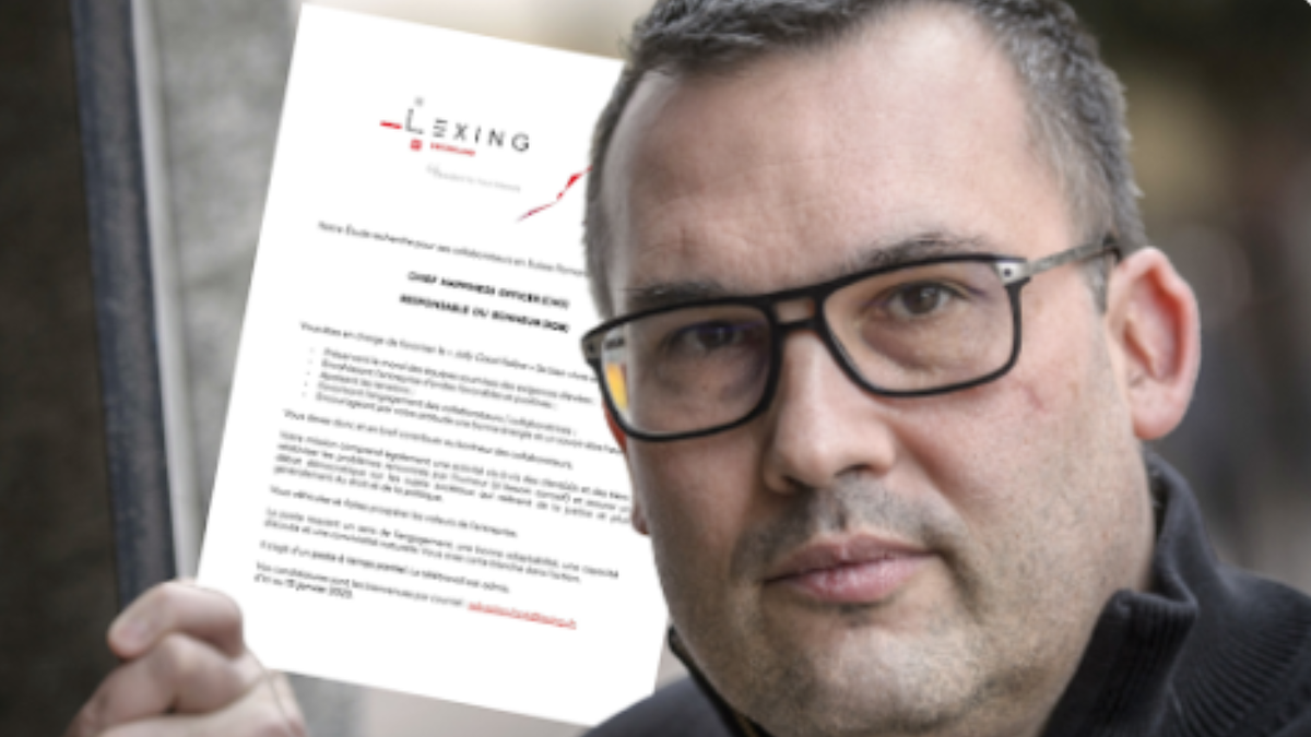 Dieser Anwalt publiziert ein Jobinserat, das die Romandie beschäftigt