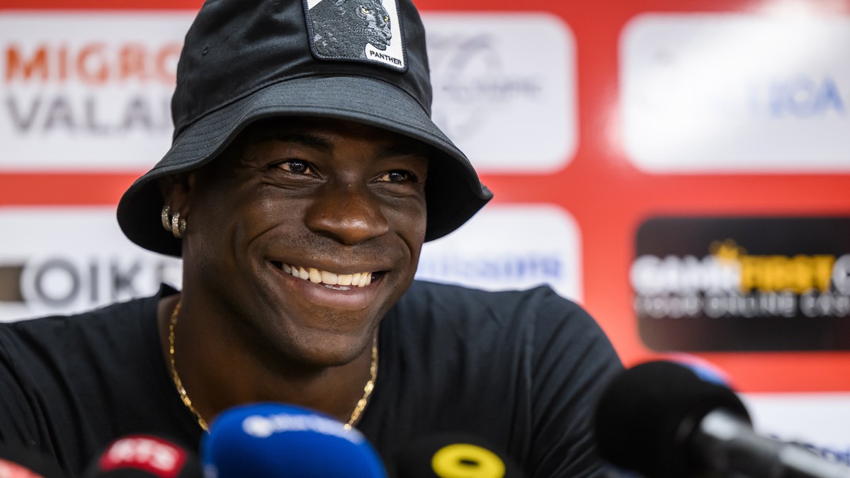 Mario Balotelli in Sion vorgestellt: «Mache mir keine Sorgen um den Ruf»