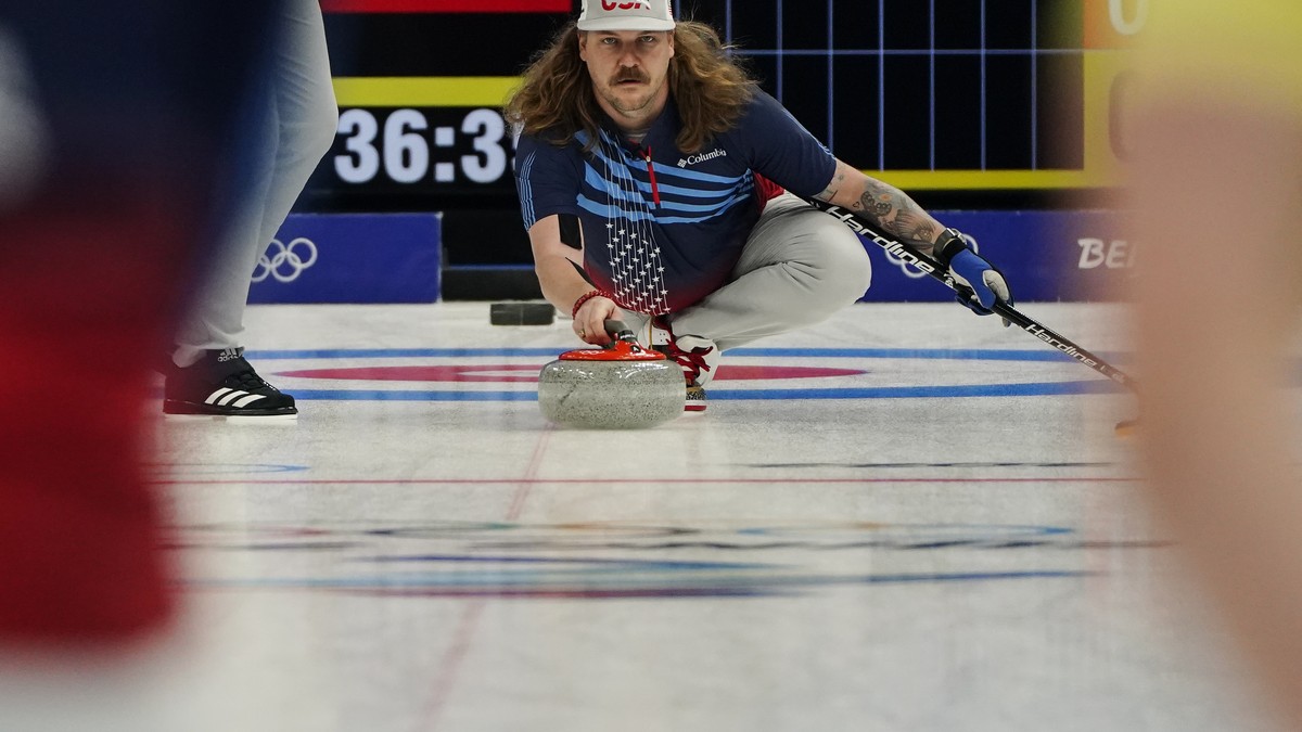 Olympia: Curler Matt Hamilton wird in Peking zum Social-Media-Star