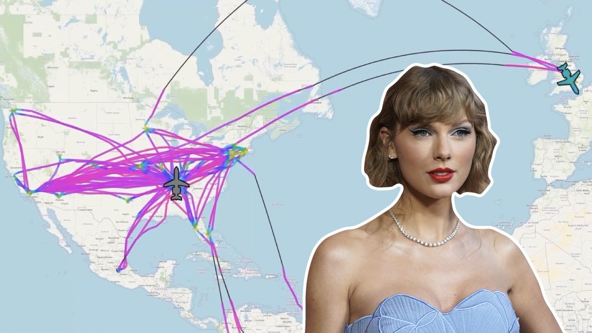 Taylor Swift: So viel ist der Superstar 2023 mit dem Privatjet geflogen