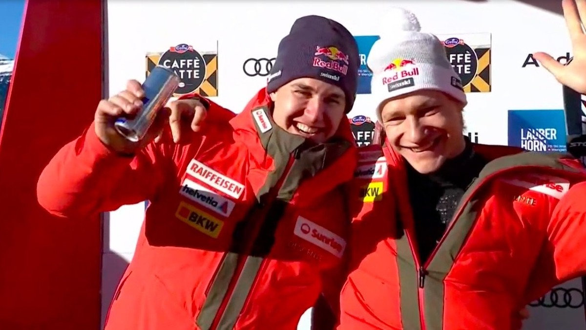 Odermatt und von Allmen feiern am Lauberhorn einen Schweizer Doppelsieg