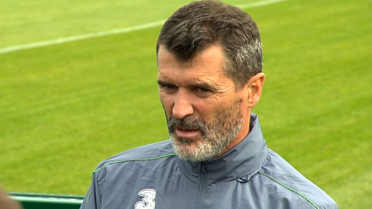 Roy Keane über Robbie Keane, der seinem Baby die Brust gibt