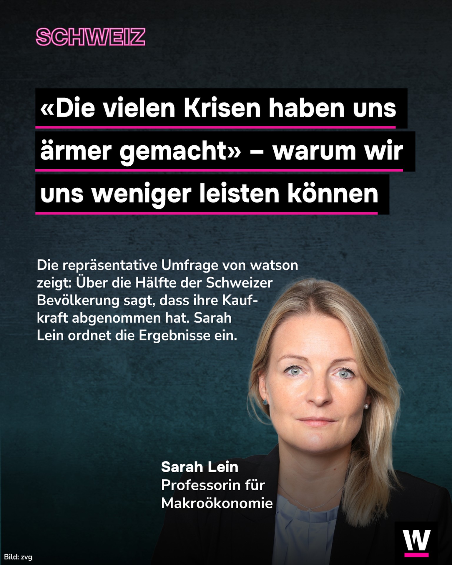 Kaufkraftverluste machen den Menschen in der Schweiz zu schaffen