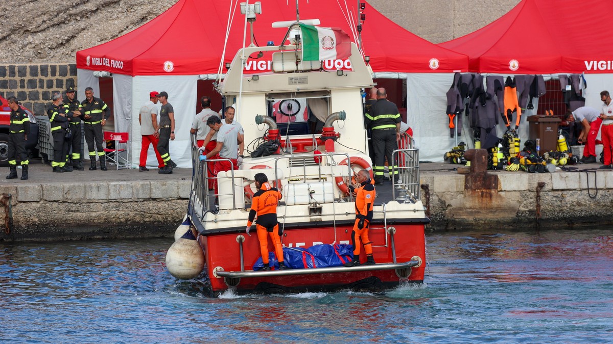 Bergung von gesunkener Luxusjacht Bayesian beginnt erst am Mittwoch