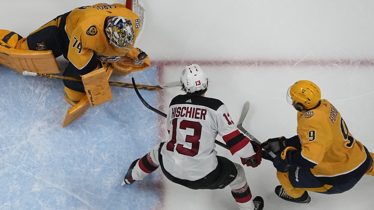 NHL: Hischier und Meier schiessen mit ihren Toren Josis Nashville ab