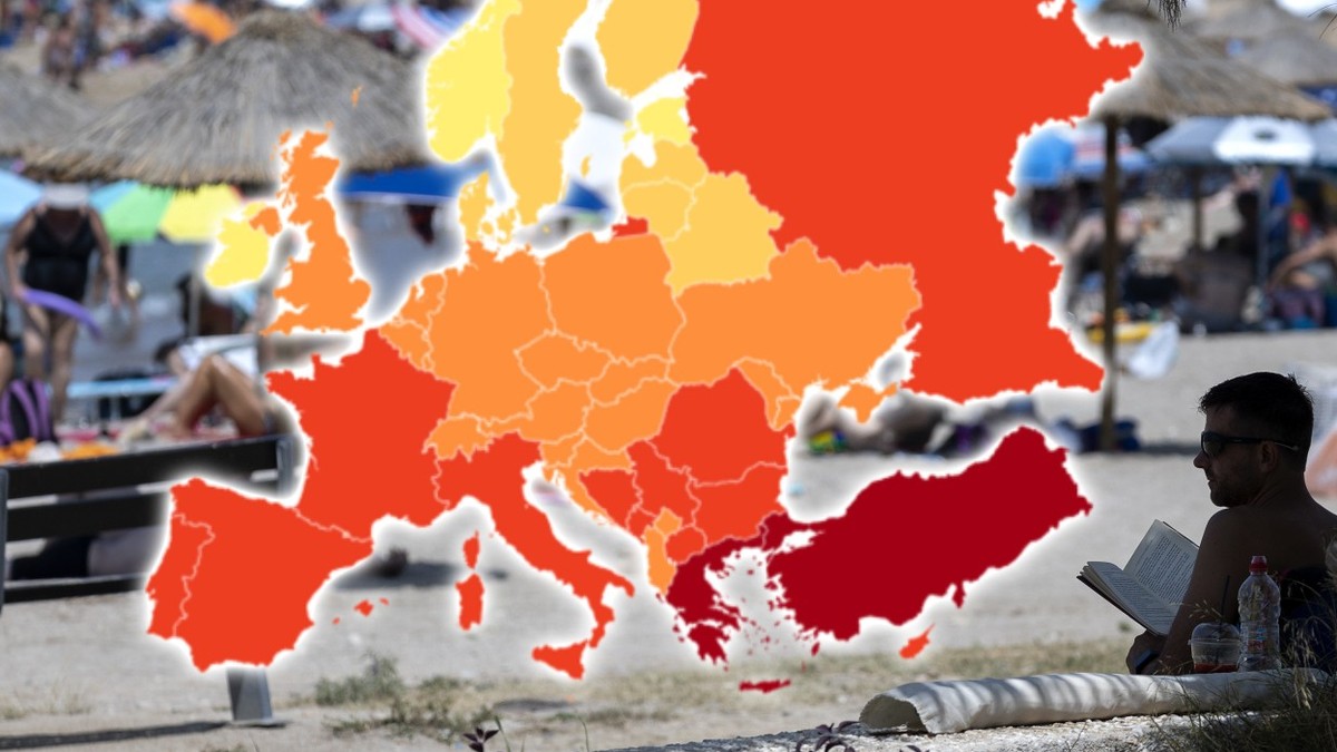 Hitzewelle: Das sind die Temperaturrekorde aller Länder Europas