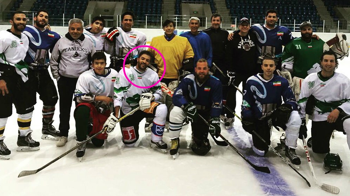 Shahryar «Sean» Amini: Eishockey-Nationalspieler des Irans