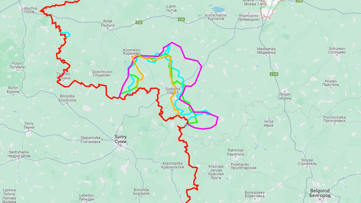 Karte der Kursk-Offensive: Wie viel die Ukraine von Russland besetzt