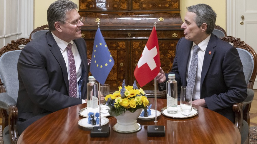 Das berichtet EU-Vizepräsident Sefcovic nach seinem Besuch in der Schweiz