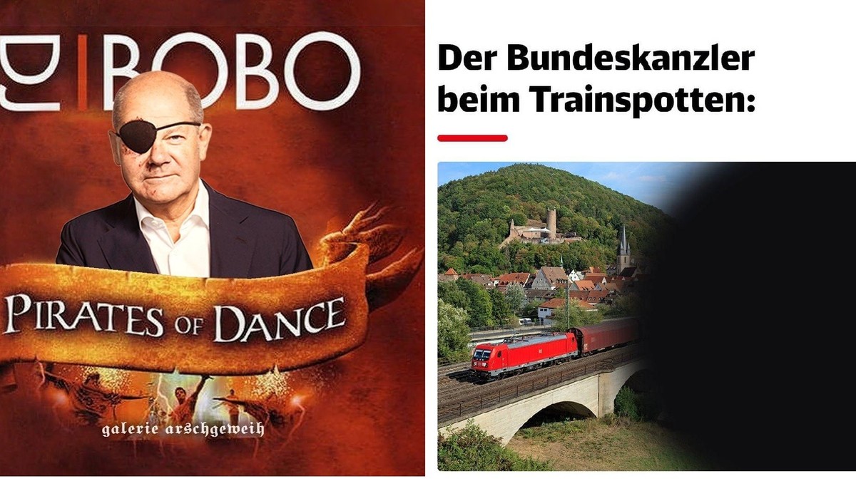 ARRR! Die besten Memes zu Olaf Schulz mit Augenklappe