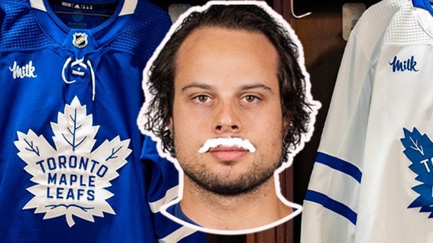 Milch? Der neue Trikot-Sponsor der Toronto Maple Leafs sorgt für Lacher