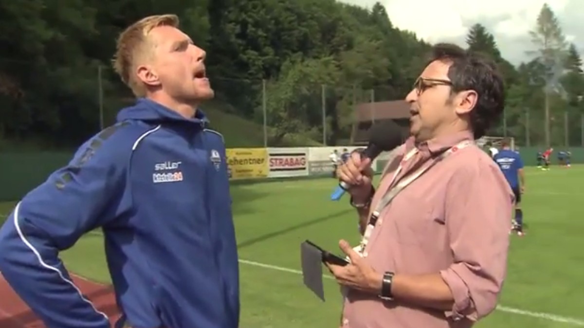 Der hat Eier! Paderborn-Goalie gibt Interview im Stil von Oliver Kahn