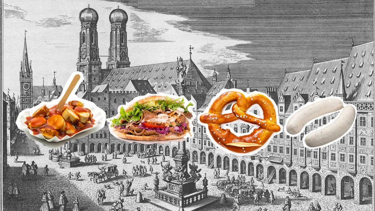 Deutsche Erfindungen: Currywurst, Weisswurst, Laugenbrezel, Döner