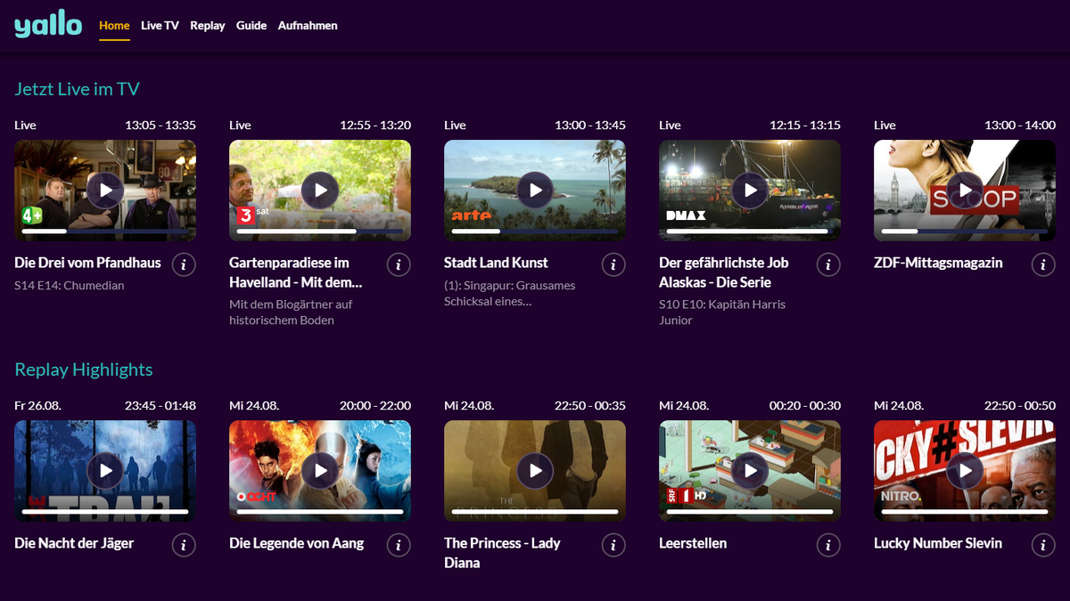 Yallo bringt Gratis-TV