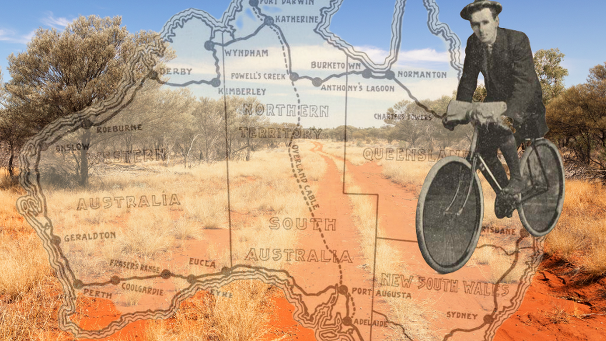 Velo-Abenteuer: Arthur Richardson umrundet 1899 ganz Australien