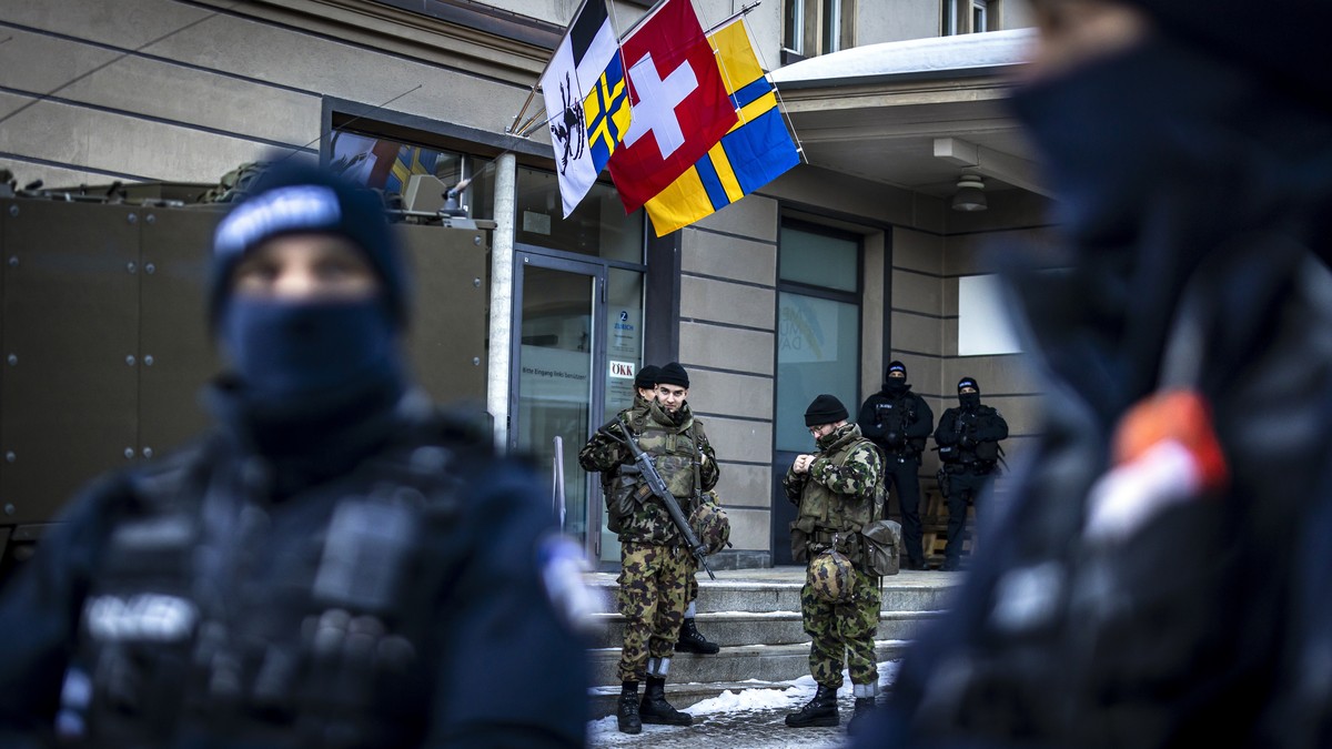 WEF: Alle Schweizer Polizei-Korps im Einsatz in Davos
