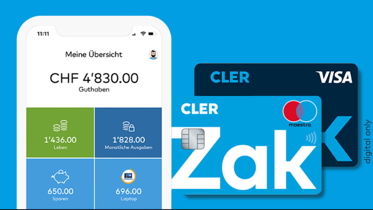 Zak-App von Bank Cler hat mit IT-Problemen zu kämpfen