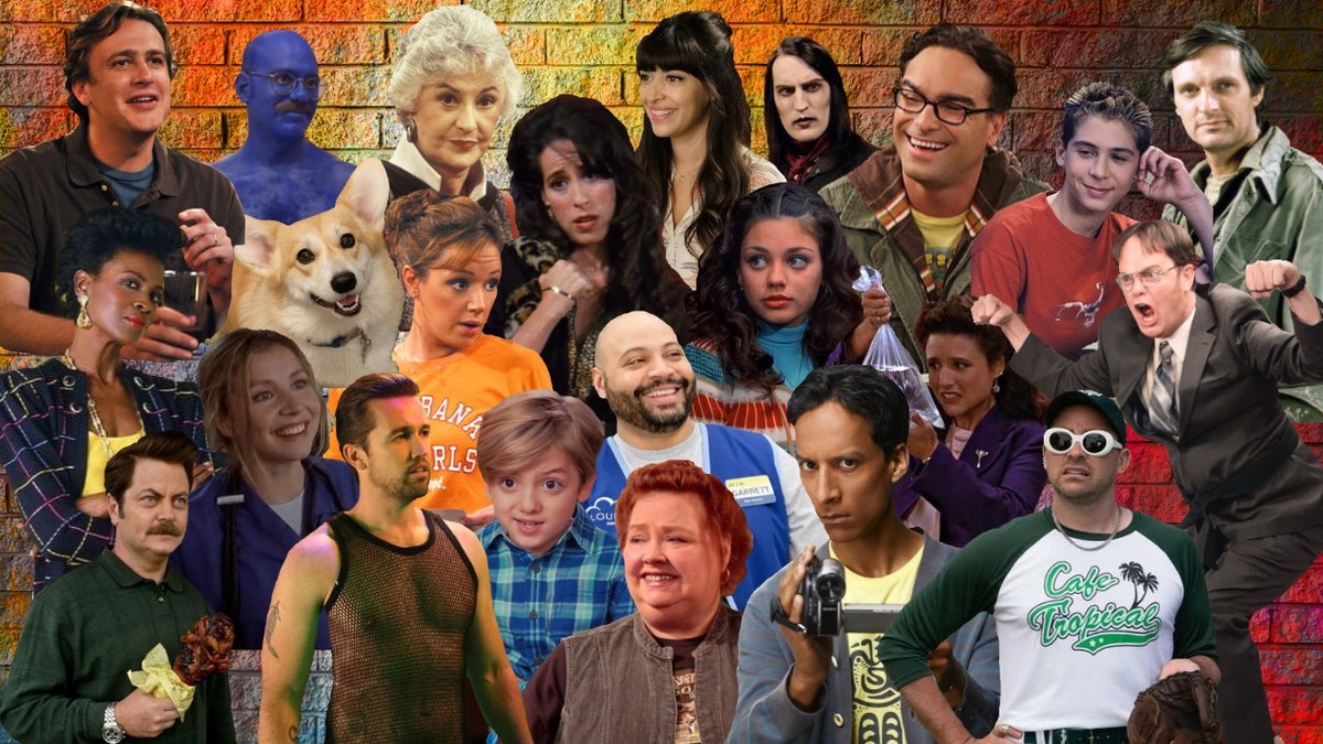 Findest du alle Sitcom-Charaktere in diesem Wimmelbild-Quiz?