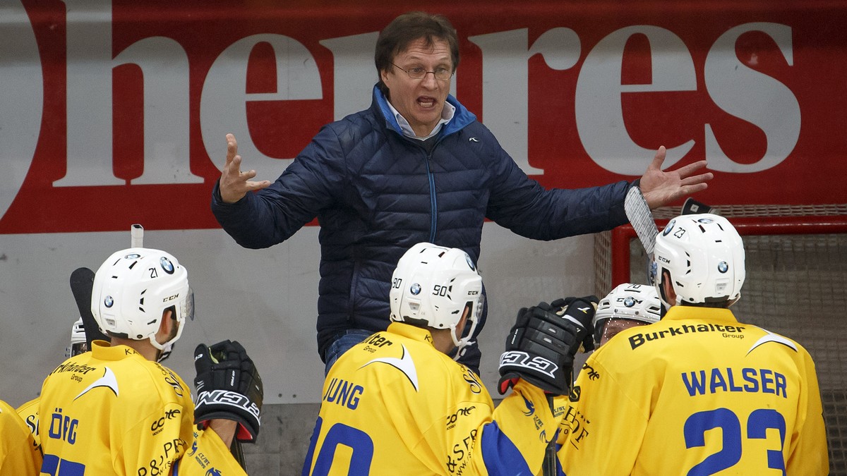 Interview mit HCD-Trainer Arno Del Curto nach Playoffstart