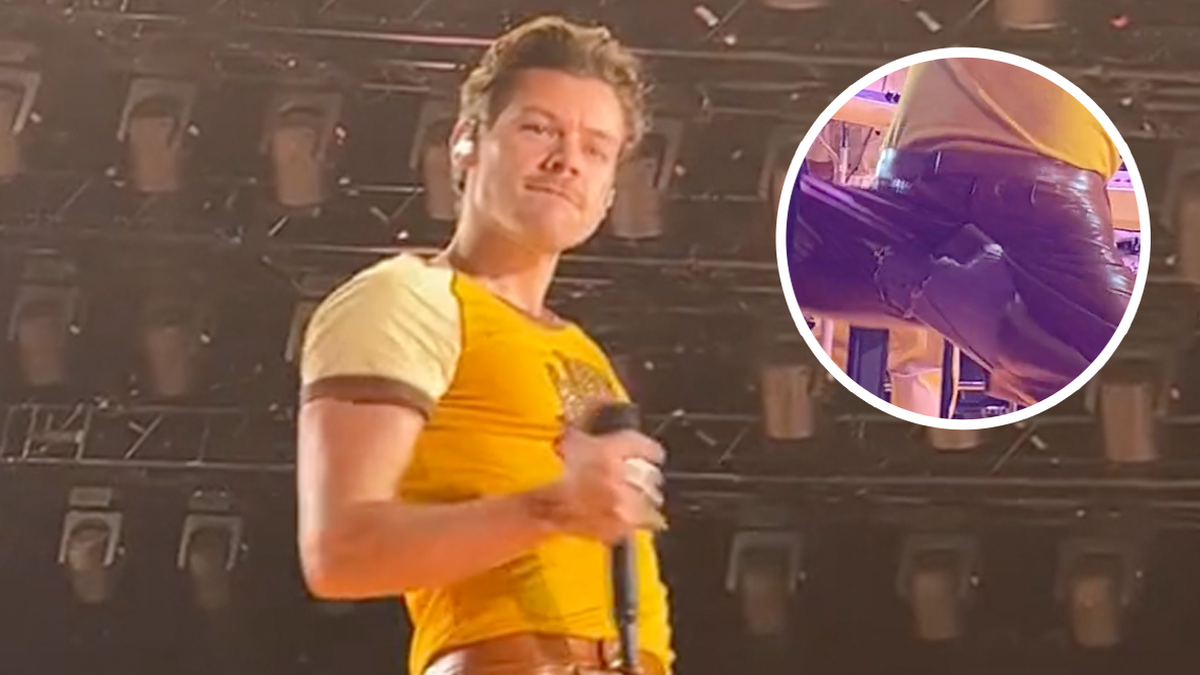 Harry Styles' Designer-Hose reisst bei Konzert in Los Angeles