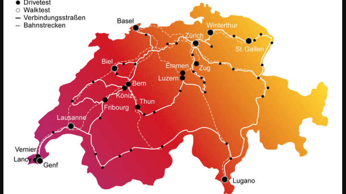 Swisscom, Sunrise, Salt: Das sind die besten Handynetze der Schweiz