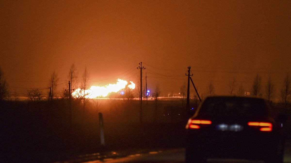 Gas-Pipeline in Litauen durch Explosion beschädigt