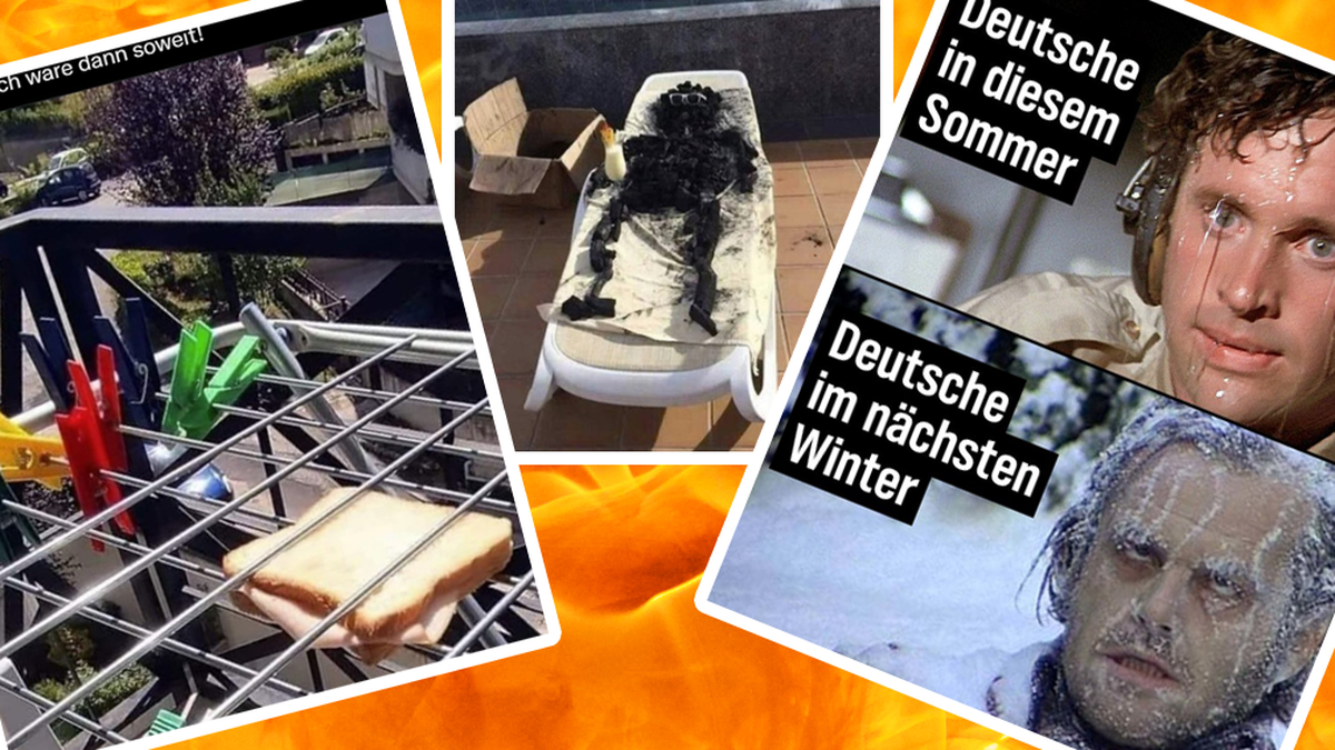 Die Hitzewelle und ihre besten Memes