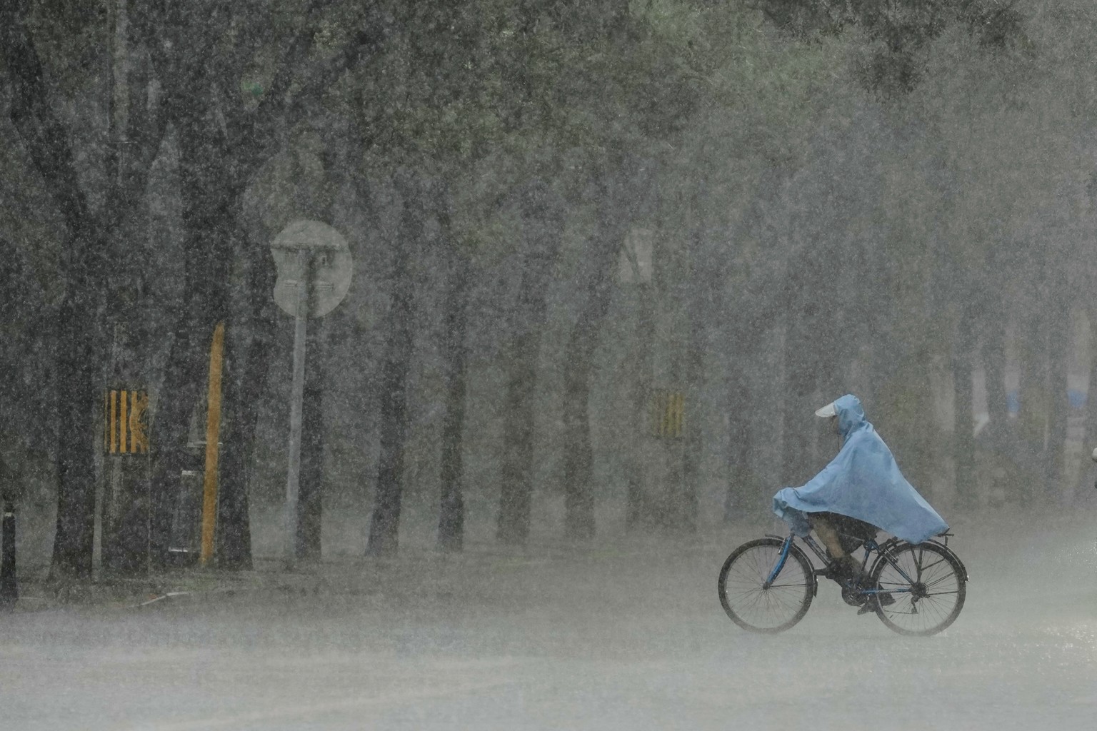 Starker Regen in China