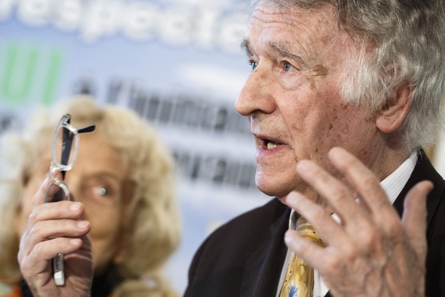 Franz Weber gibt seine Stiftung an Tochter Vera weiter