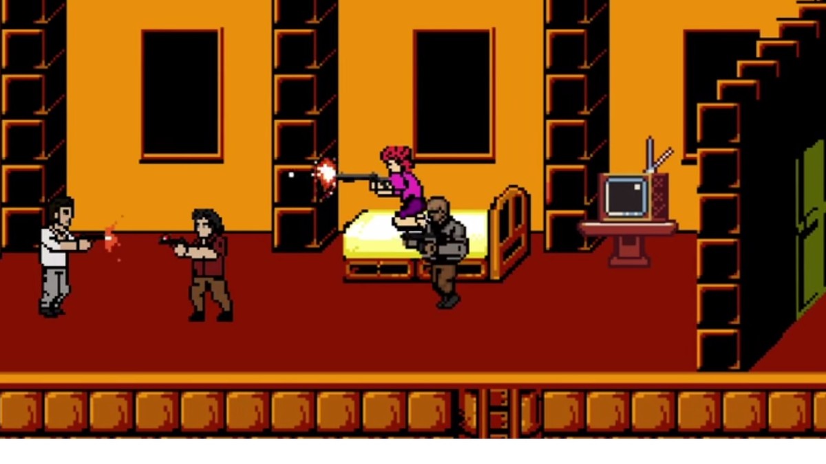 «Scarface» im 8-Bit-Modus: Koksende Pixel-Monster und ein Kettensägen-Massaker