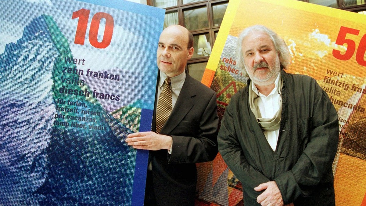 Schweizer Pass- und Banknoten-Gestalter Roger Pfund gestorben