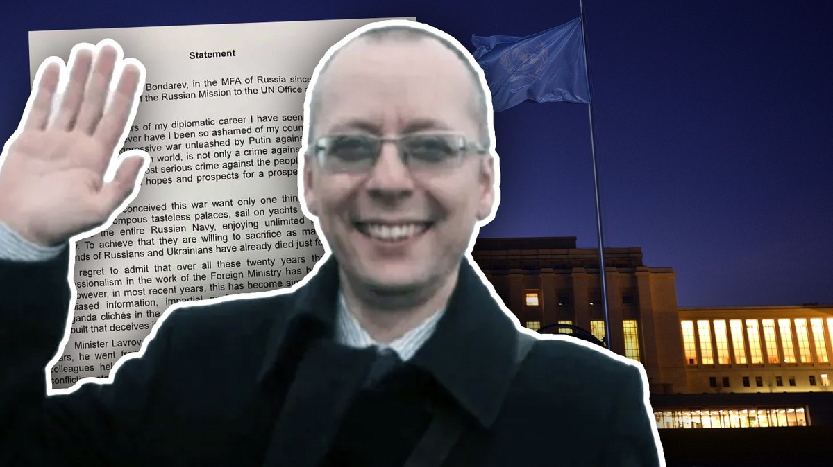 Russischer Diplomat Boris Bondarew zurückgetreten