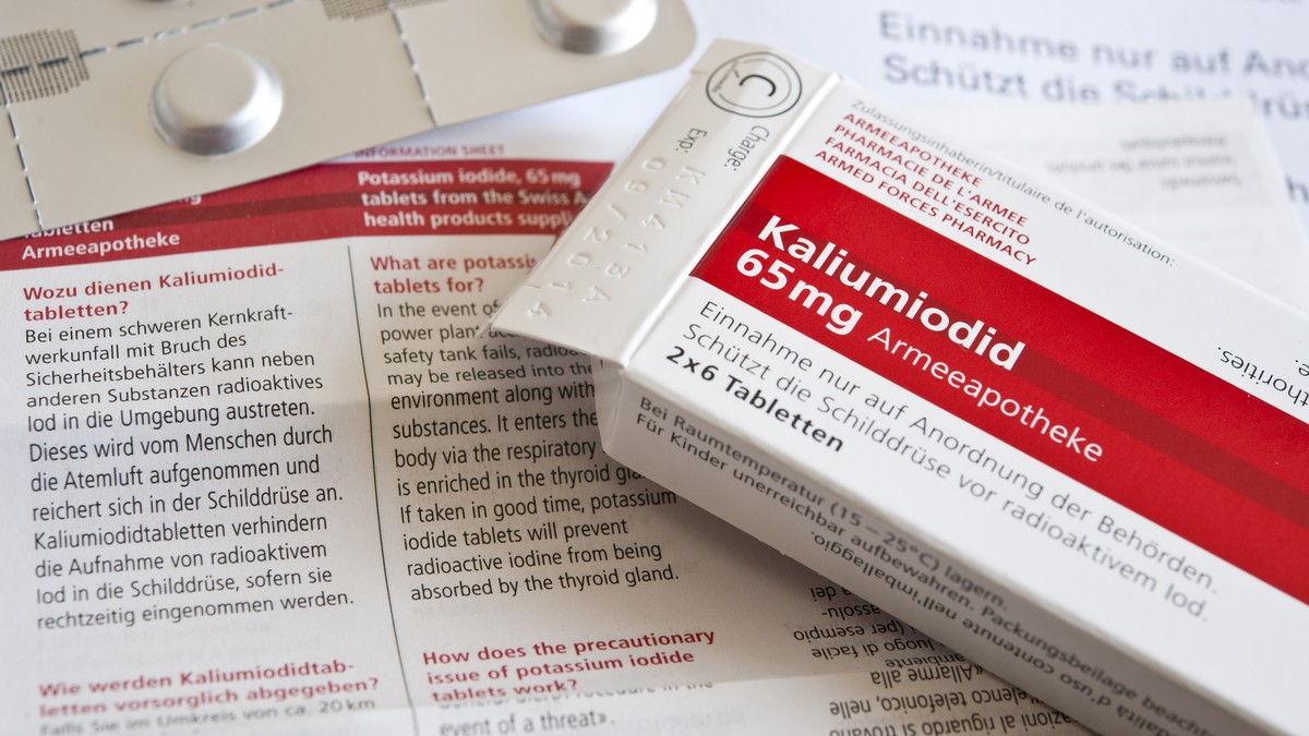 Fünf Millionen Personen erhalten in den nächsten Wochen Jodtabletten