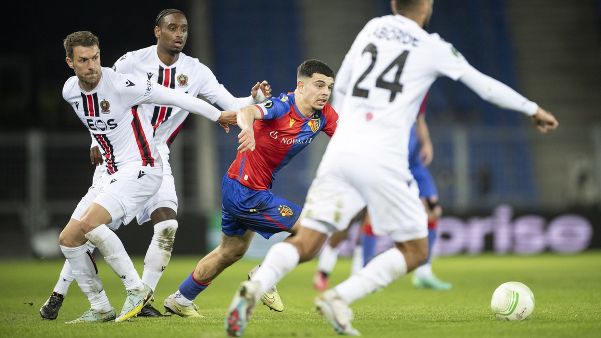 Conference League: Amdouni rettet FC Basel gegen Nizza ein Unentschieden