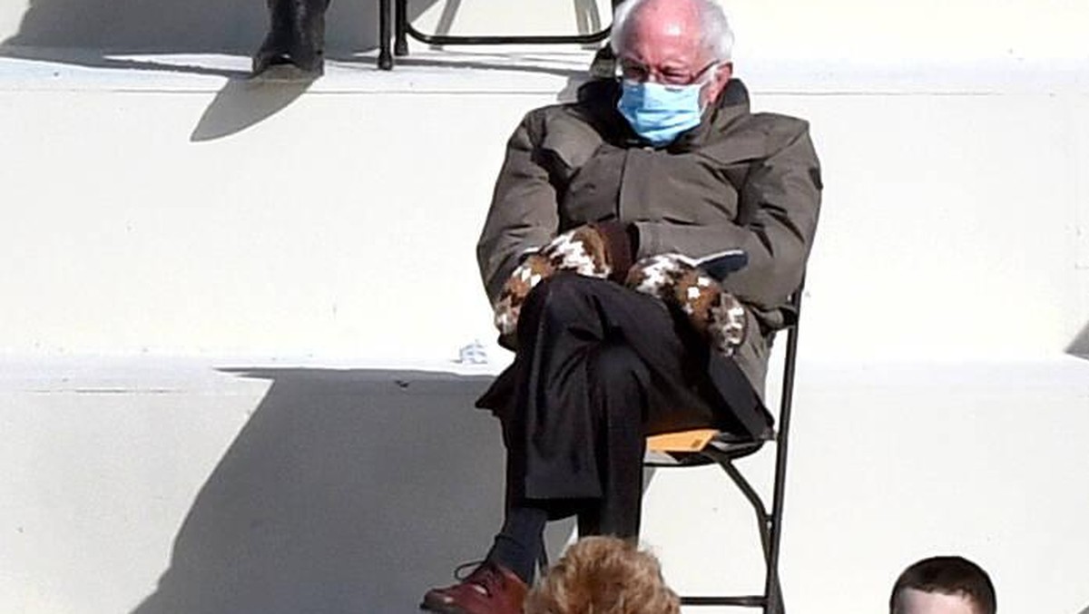 Bernie Sanders macht mit «Grumpy chic» mächtig Geld