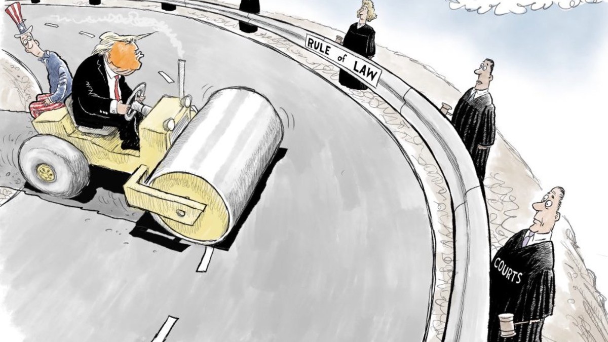 Die Karikaturen der Woche zu Donald Trump und dem Weltgeschehen