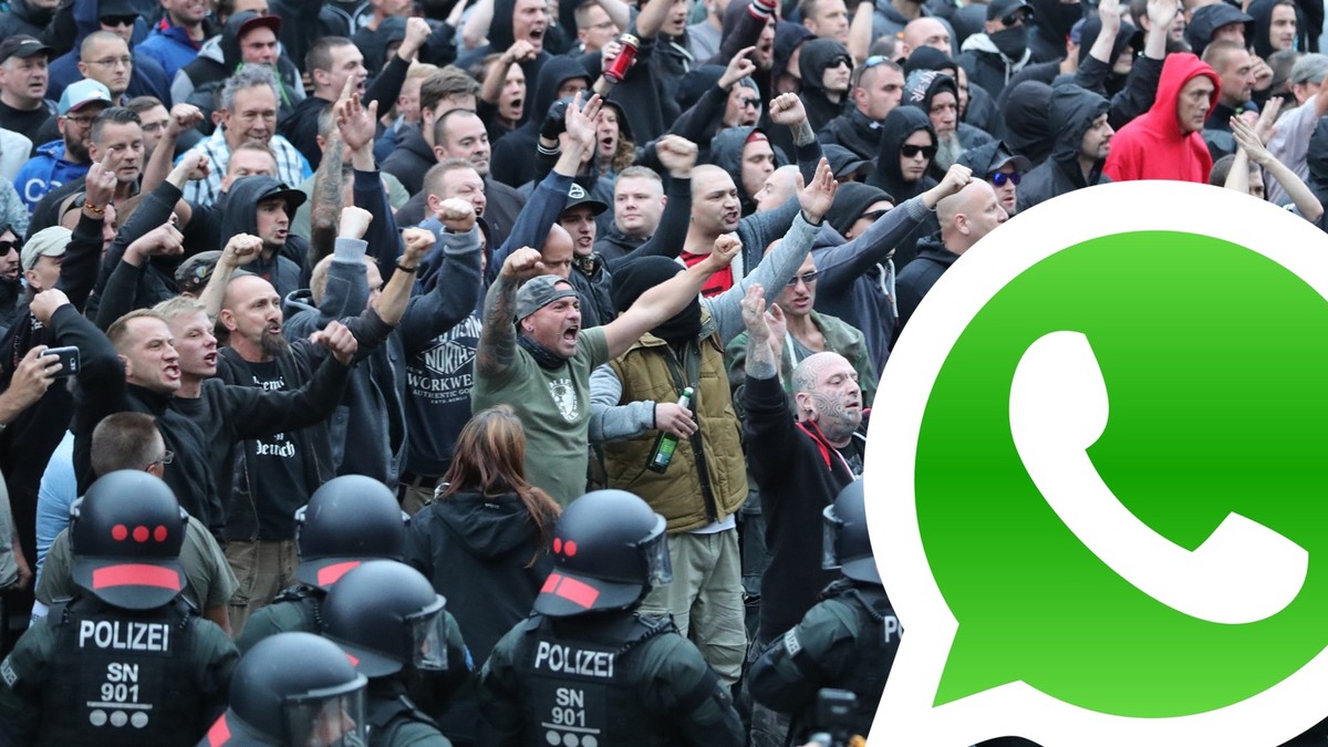 Was WhatsApp dazu sagt, dass Rechtsextreme sich verbotene Nazi-Sticker ...