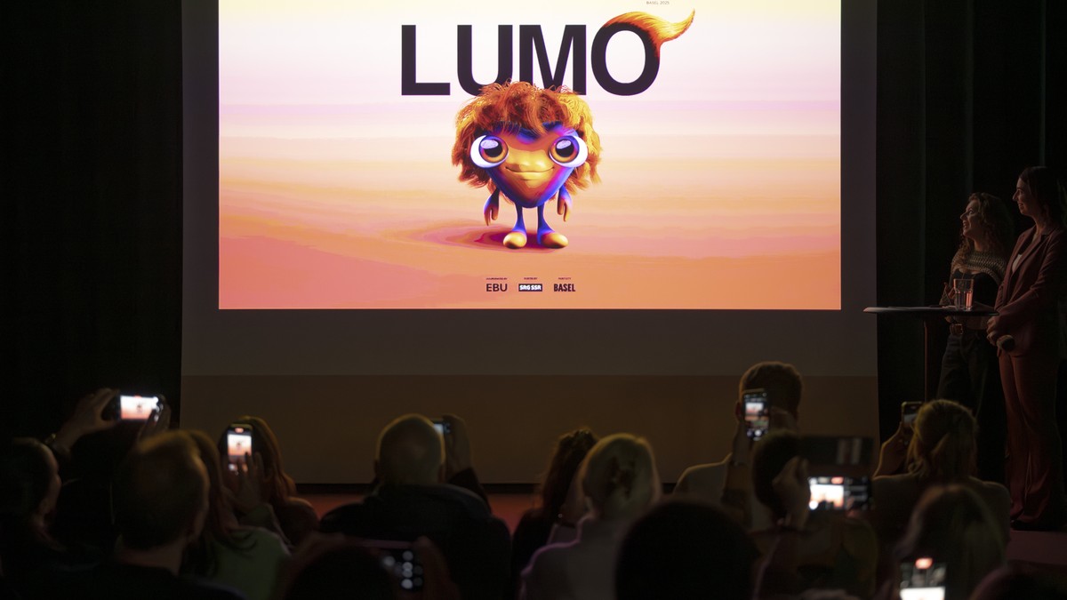 So sieht das Maskottchen «Lumo» des ESC 2025 aus