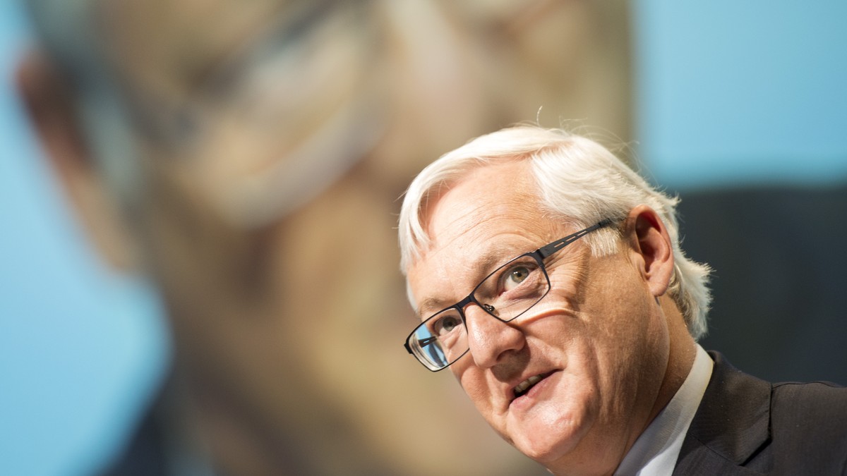 ABB-Präsident Peter Voser beschwört eine Re-Industrialisierung