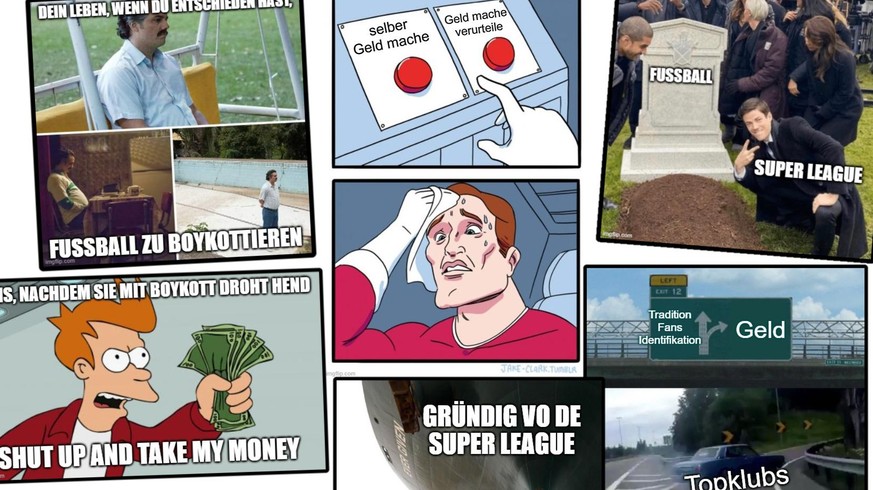 14 Memes, welche die geplante European Super League perfekt beschreiben