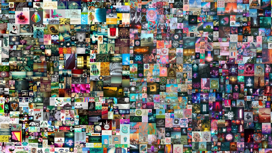 Digitales Bild für 69 Millionen verkauft. Hier kannst du es downloaden